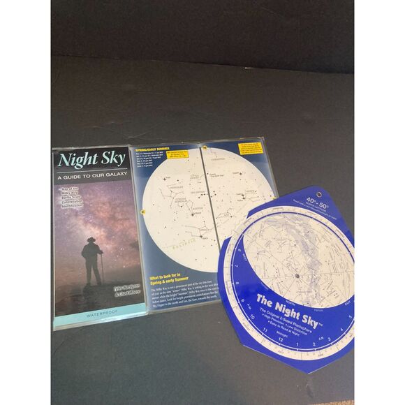 Other | Night Sky Viewing Kit Includes Map Info Pamphlet Red Flashlight ...